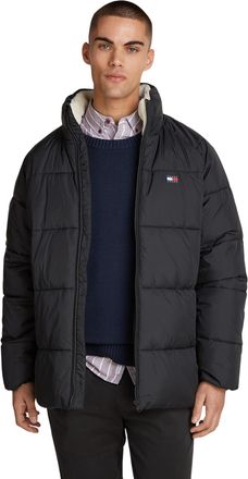 Tommy Jeans Herren Pufferjacke Warm, Schwarz (Black), XS