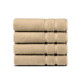 Egeria Prestige Handt&uuml;cher, 50x100 cm, Weiches und saugf&auml;higes Handt&uuml;cher Set f&uuml;r Bad, Dusche und den t&auml;glichen Gebrauch, 4 Pack, Titanium