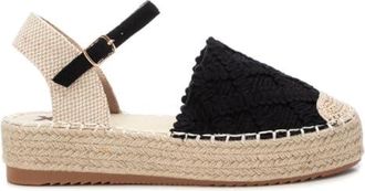Xti Espadrilles Femme Noir - Chaussures Confortables et polyvalentes - Mode d&eacute;contract&eacute;e - Mod&egrave;le 14402201 (Taille41)
