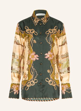 Zimmermann Hemdbluse Valiant Aus Seide braun