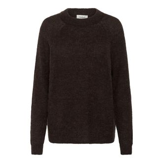 Soaked In Luxury SLTuesday Raglan Pullover LS - - Knitwear - Damen - Braun - 2XL