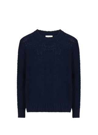 Saison 1865 Fazy-Baumwollpullover - Blau