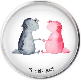 Mr. & Mrs. Panda Abflussstöpsel Axolotl Liebe - Geschenk, Stöpsel, Waschbecken, Ehemann, Molch, Verschluss, Ablaufgarnitur, Abfluss, Valentinstag, Lurch, Freund