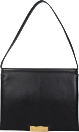 Jil Sander Femmes Sac bandouli&egrave;re en cuir Carnet Noir