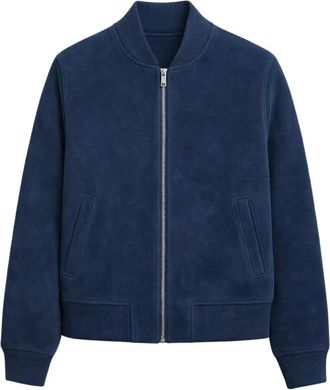 John Richmond Homme, Vestes, Bleu, Taille: 2XL Bomber Zipp&eacute; Essentiel