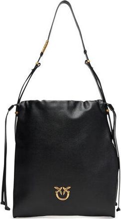 Pinko Handtasche Slouchy Classic Bag AI 25-26 PLTT 104359 A0QO Schwarz