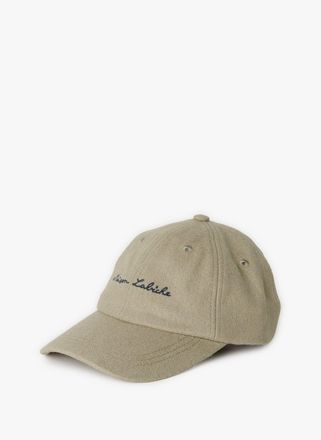 Maison Labiche Casquette en laine m&eacute;lang&eacute;e