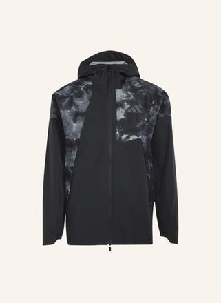 ADIDAS TERREX Adidas Terrex Terrex Xperior 2.5-Lagen-Hybrid-Jacke, Primeknit, Spr&uuml;hf&auml;rbung, Climaproof-Beschichtung schwarz