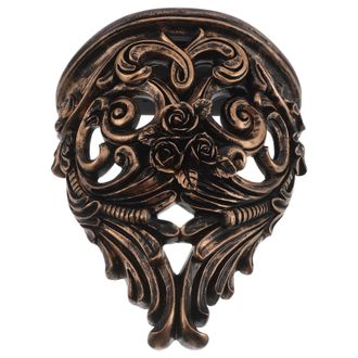 Amosfun Amosfun Antikes Schwebendes Wandregal aus Kunstharz im Viktorianischen Barockstil Geometrisches Dekoregal f&uuml;r Schlafzimmer Eingangsbereich und Badezim