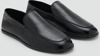 Mango Mocassins cuir noir - Homme - 39 - MANGO MAN