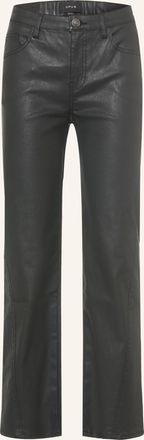 OPUS Hose Miva In Lederoptik schwarz