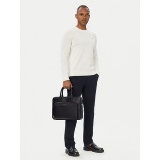 Tommy Hilfiger Laptoptasche Tommy Hilfiger Th Central Slim Computer Bag AM0AM14730 Schwarz