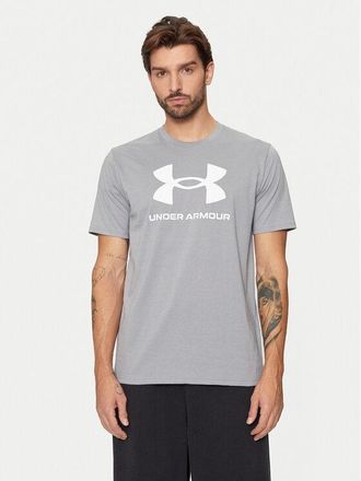 Under Armour T-Shirt Ua Sportstyle Logo Update Ss 1382911 Grau Loose Fit