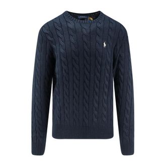 Polo Ralph Lauren Homme, Pulls, Bleu, Taille: 2XL Pull &agrave; manches longues Driver CN