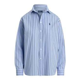 Polo Ralph Lauren Rmsy ST Langarmbluse - - Blouses & Shirts - Damen - Blau - S