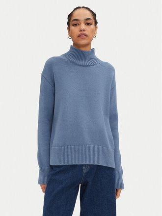 Calvin Klein Rollkragenpullover K20K207437 Blau Regular Fit