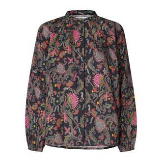 Lollys Laundry Blumenmuster Hemd f&uuml;r M&auml;dchen - - Blouses & Shirts - Damen - Mehrfarbig - S
