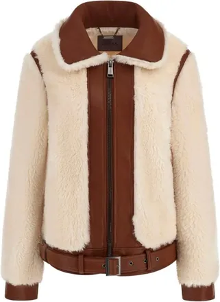 Guess Femme, Vestes, Beige, Taille: 42 FR Giordana Jacket