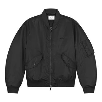 Olaf Hussein Dunkelgraue Bomberjacke - - Jackets - Herren - Schwarzk - S