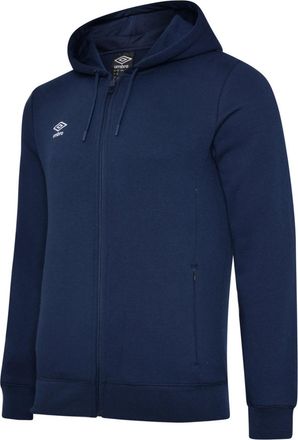 Umbro Herren Club Freizeit-Hoodie (Marineblau/Wei&szlig;)