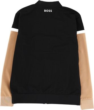 HUGO BOSS Softshell Recycled Polyester Sweatshirt - Black