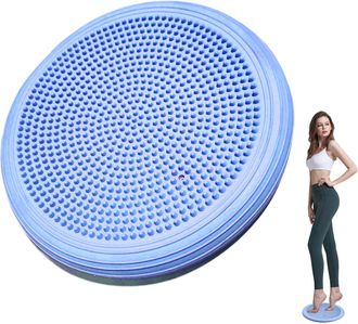 Generico Balance Disk, Schaukelkissen, Balancekissen für Indoor-Übungen, tragbares Schwingkissen mit Pumpe, rutschfeste aufblasbare Matte mit Zentralkraft