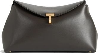 Toteme Sac dembrayage en cuir Toteme Toteme T Lock