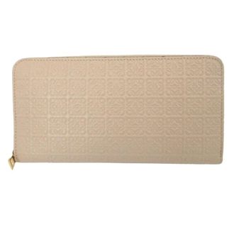 Loewe Portefeuille long Pre-owned (bi-pli) - Femme - Pre-owned - Beige - Taille: ONE Size