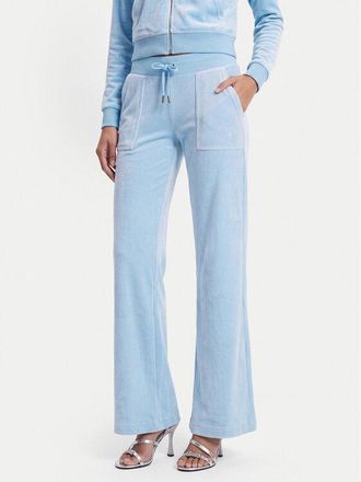 Juicy Couture Jogginghose Layla JCSEBJ001 Himmelblau Flared Leg