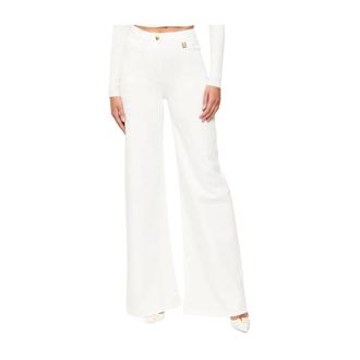 Elisabetta Franchi Damen, Jeans, Wei&szlig;, W29Gr&ouml;&szlig;e