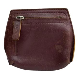 Loewe Porte-monnaie vintage doccasion - Femme - Pre-owned - Violet - Taille: ONE Size