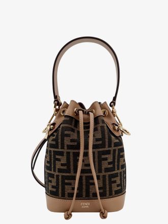 Fendi Mini Mon Tresor FF jacquard fabric bucket bag - FENDI - gender_Woman