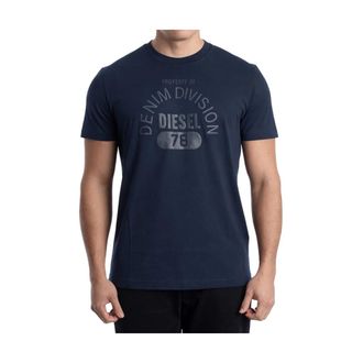 Diesel A12248 T-Shirt - - Tops - Herren - Blau - M
