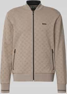 HUGO BOSS Regular Fit Sweatjacke aus Baumwoll-Mix Modell SW_Revival Skarley