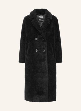 Americandreams Americandreams Long Coat Without Fur Fiona schwarz