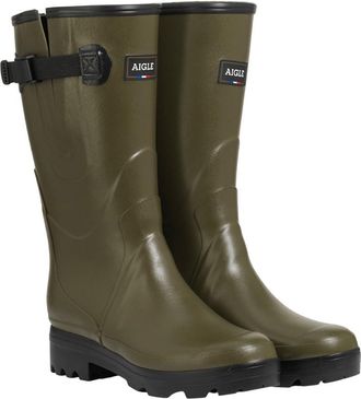 Aigle Damen Chambord VAR L Kniehohe Stiefel, Khaki, 35 EU