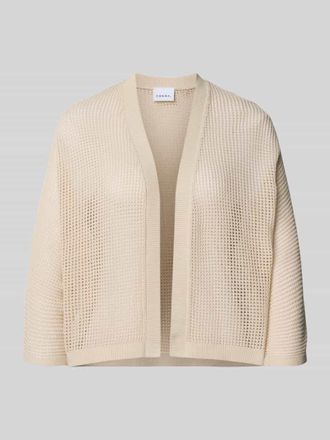 Comma Strickjacke in offener Passform mit 3/4-Arm