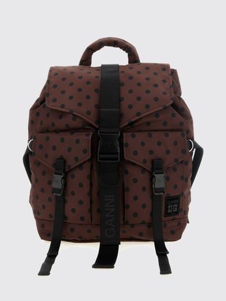 Ganni Sac &agrave; Dos Femme couleur Marron