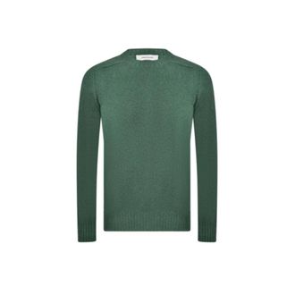 Gran Sasso Rundhals-Pullover - - Knitwear - Herren - Gr&uuml;n - XL