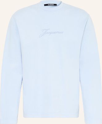 Jacquemus Jacquemus Longsleeve Le Tshirt Pigmento blau