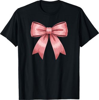 PINK BOW Pinke Schleife Elegante Schleife Feminines Accessoire T-Shirt