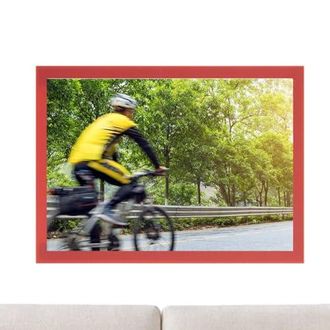 Generic Cadres photo magnétiques, support de carte postale A4 amovible - Fournitures de maison et de jardinage pour école, fête, voiture, vacances, bureau, ma