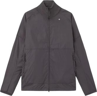 Stone Island Homme, Vestes, Gris, Taille: M Veste Zipp&eacute;e Textur&eacute;e