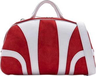 Dries Van Noten Hommes Sac de voyage en rouge