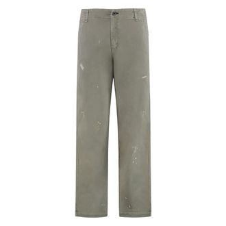 ASKK NY Gerade geschnittene Hose - - Trousers - Damen - Gr&uuml;n - W26
