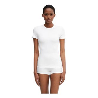 Maison Margiela Ripp-T-Shirt - - Tops - Damen - Wei&szlig; - L/XL