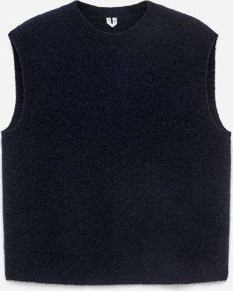 Arket Pullunder Aus Alpakawolle Und Wolle -Blau