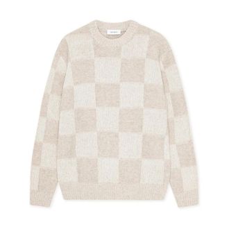 Les Deux Rundhals-Strickware - - Knitwear - Herren - Beige - XL