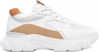 Hogan Low-Top Sneaker - Hyperactive White Leather Sneaker - Gr. 35,5 (EU) - in Wei&szlig; - f&uuml;r Damen