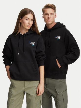 The North Face Sweatshirt Off Piste Embroidered NF0A8JPNJK31 Schwarz Regular Fit